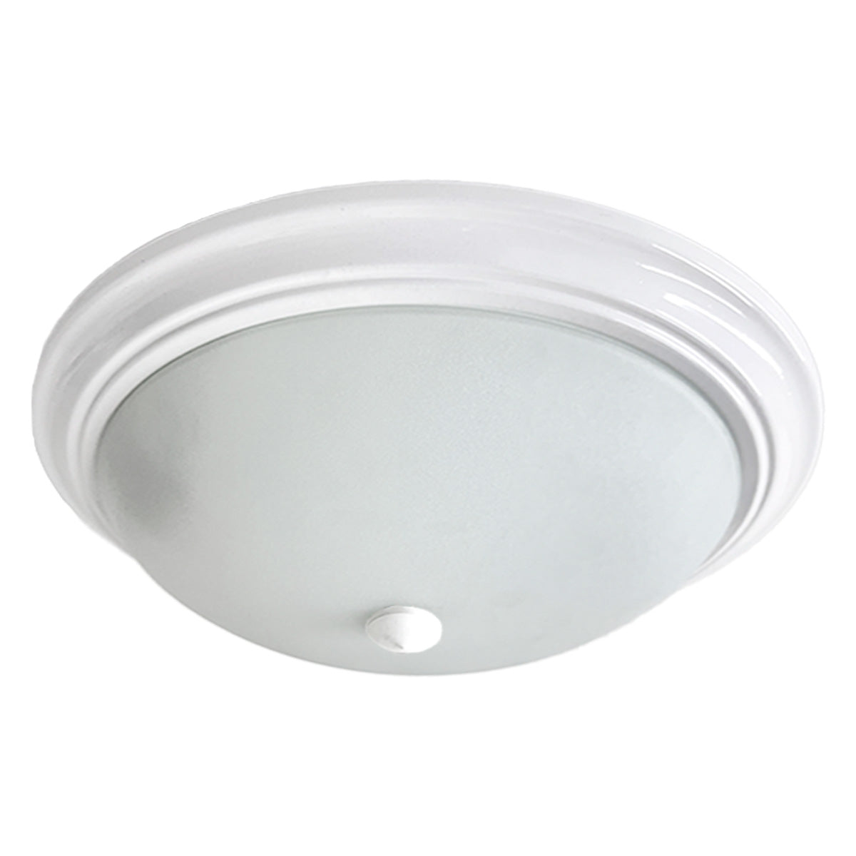 Lámpara de Techo Circular Color Blanco Pantalla Liso – Luz Ideal